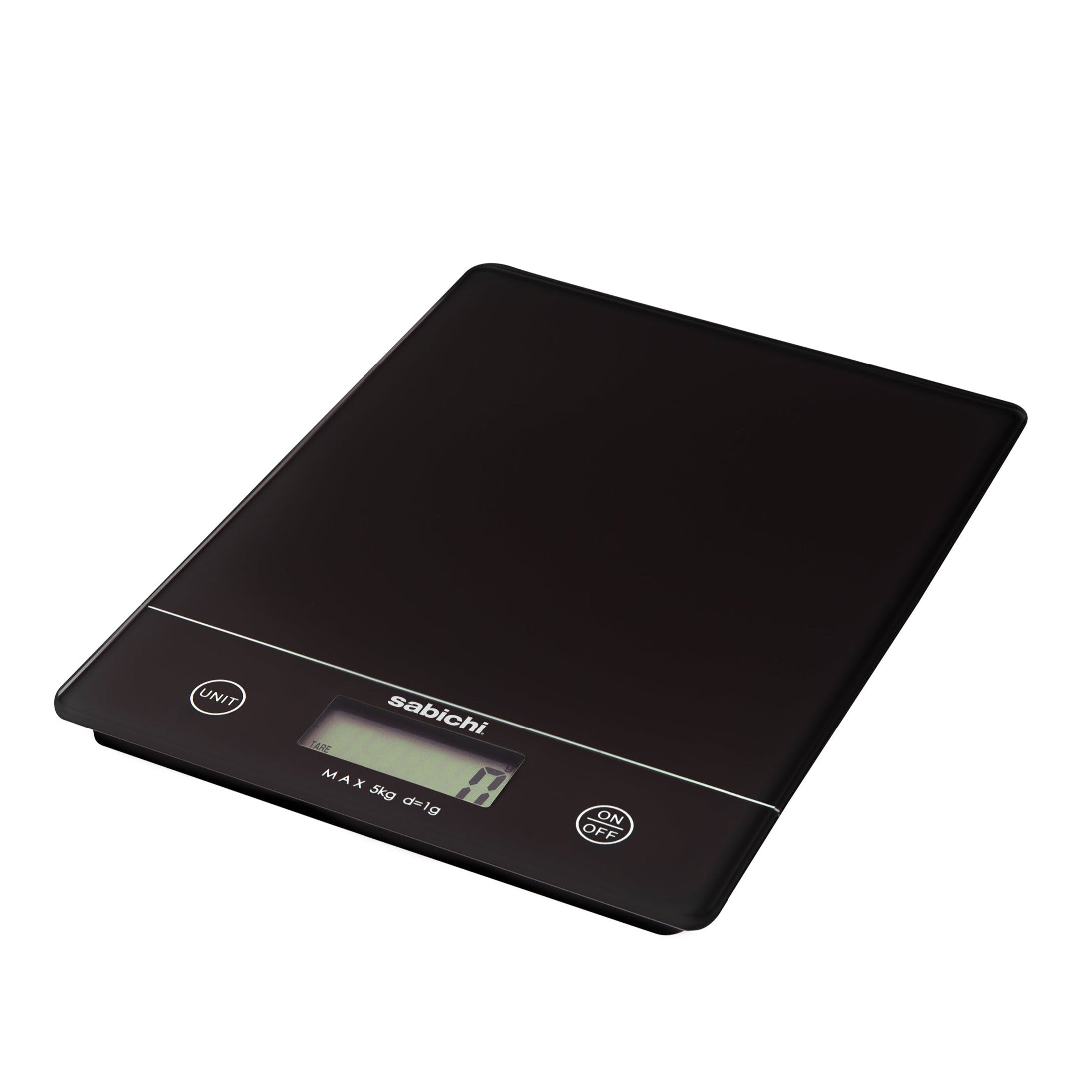Black Digital 5kg Slim Line Kitchen Scales – Haden
