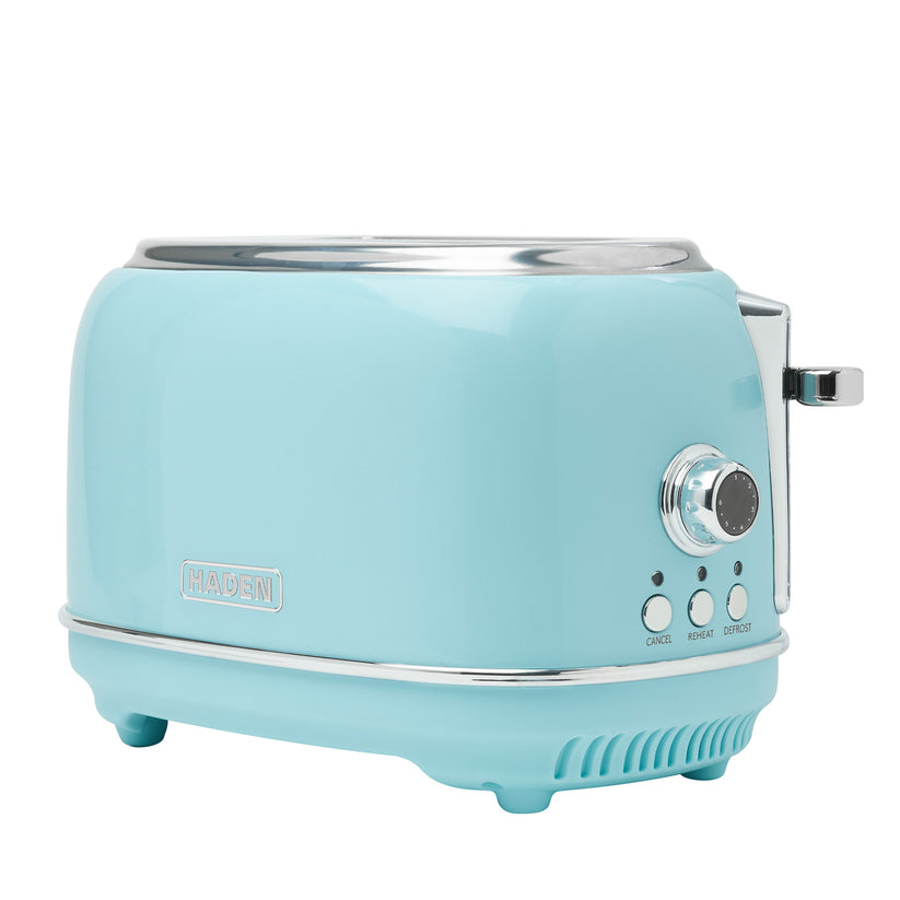 Haden Heritage 2-Slice Turquoise Toaster