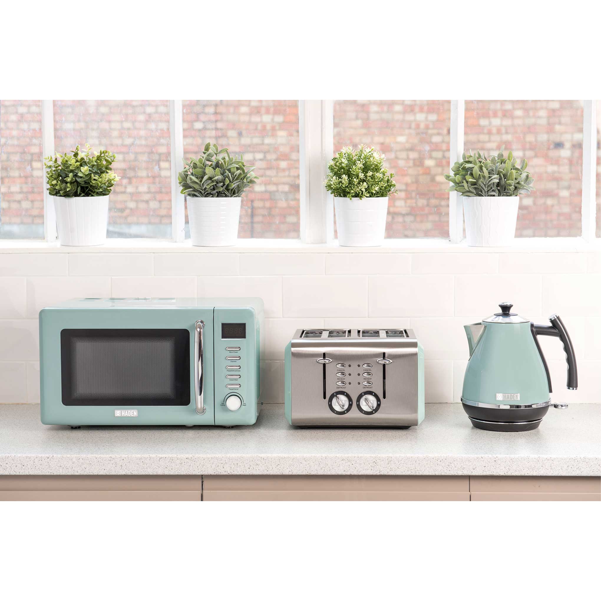 Haden Cotswold Sage Microwave